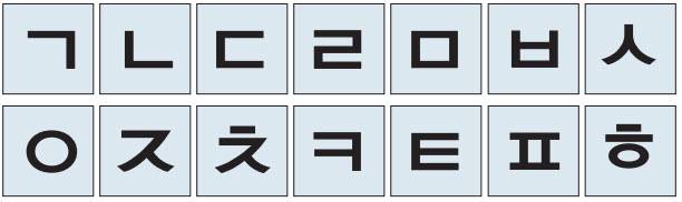Korean Alphabet-'Hangeul' - COREASUR