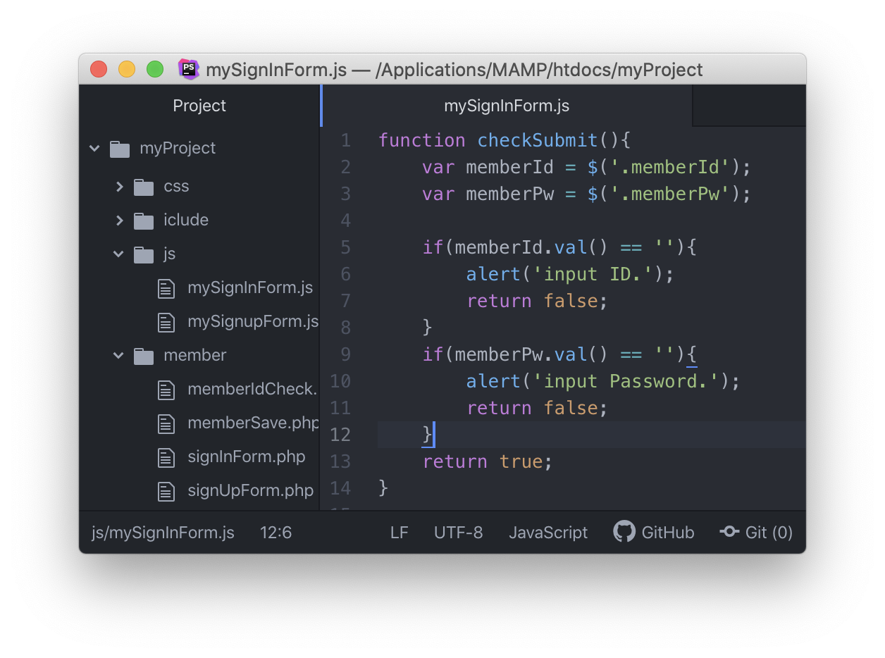 Php Project Signin Form Getting Started With Php Coreasur