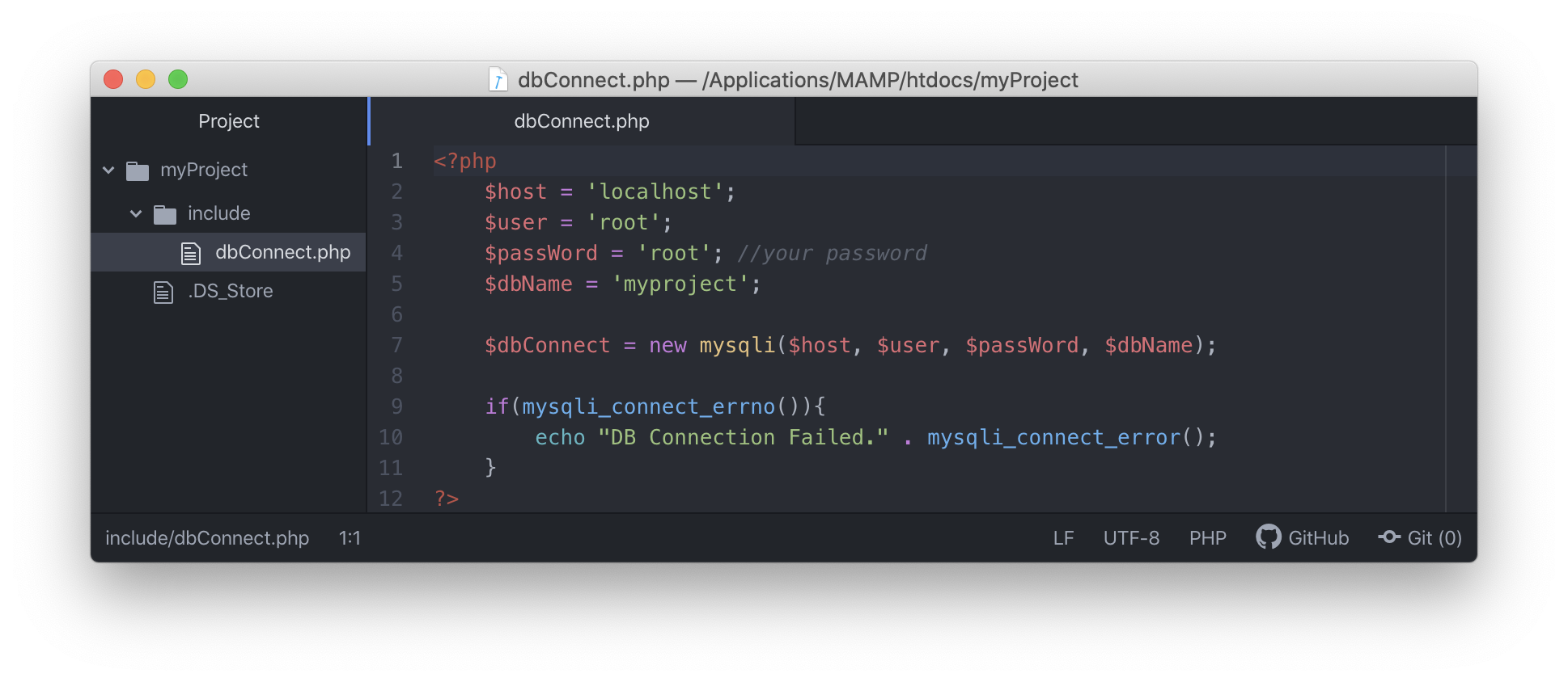 Php Project Database Connection Getting Started With Php Coreasur 9294